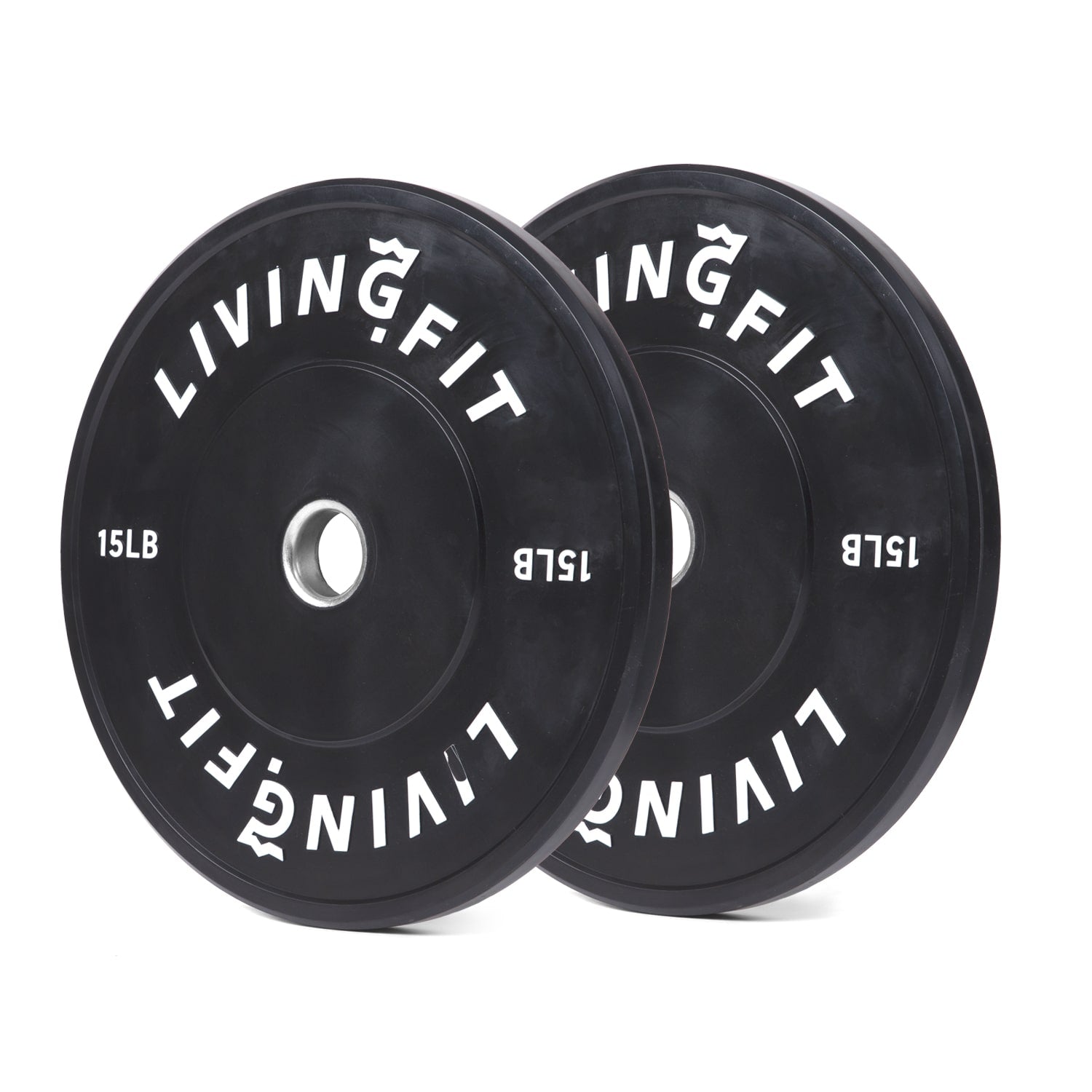 Bumper Plates (Pair of 15 Lb Plates) | Prevention Shop