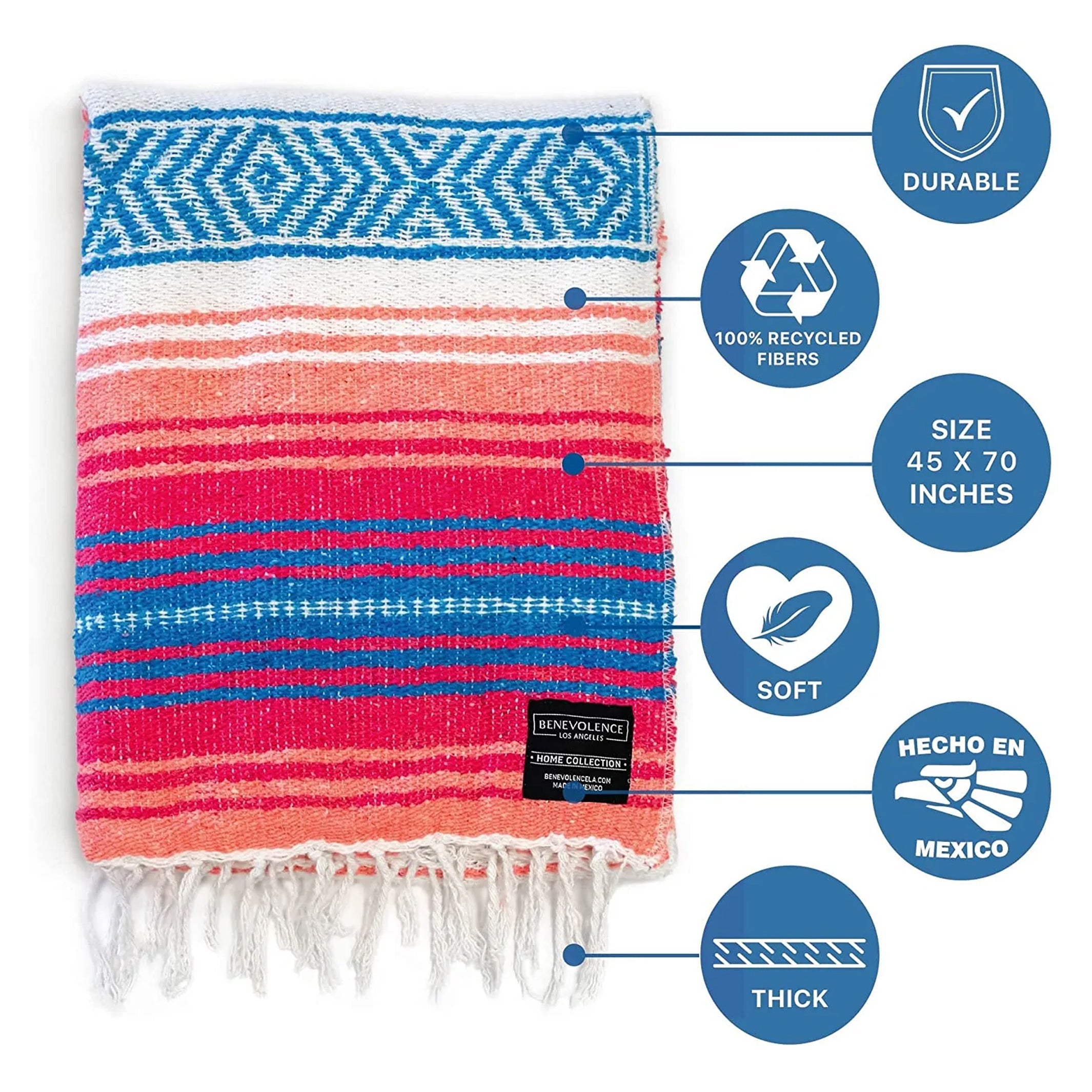 Authentic Mexican Falsa Blanket | Prevention Shop Authentic Mexican Falsa Blanket | Prevention Shop