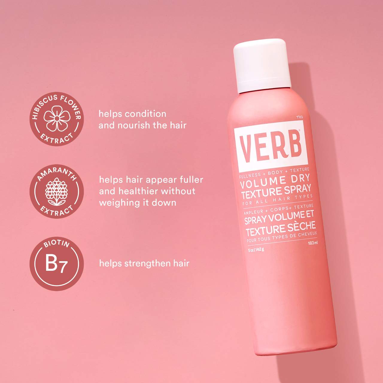 Volumizing Texture Spray With Light Hold | Prevention Shop