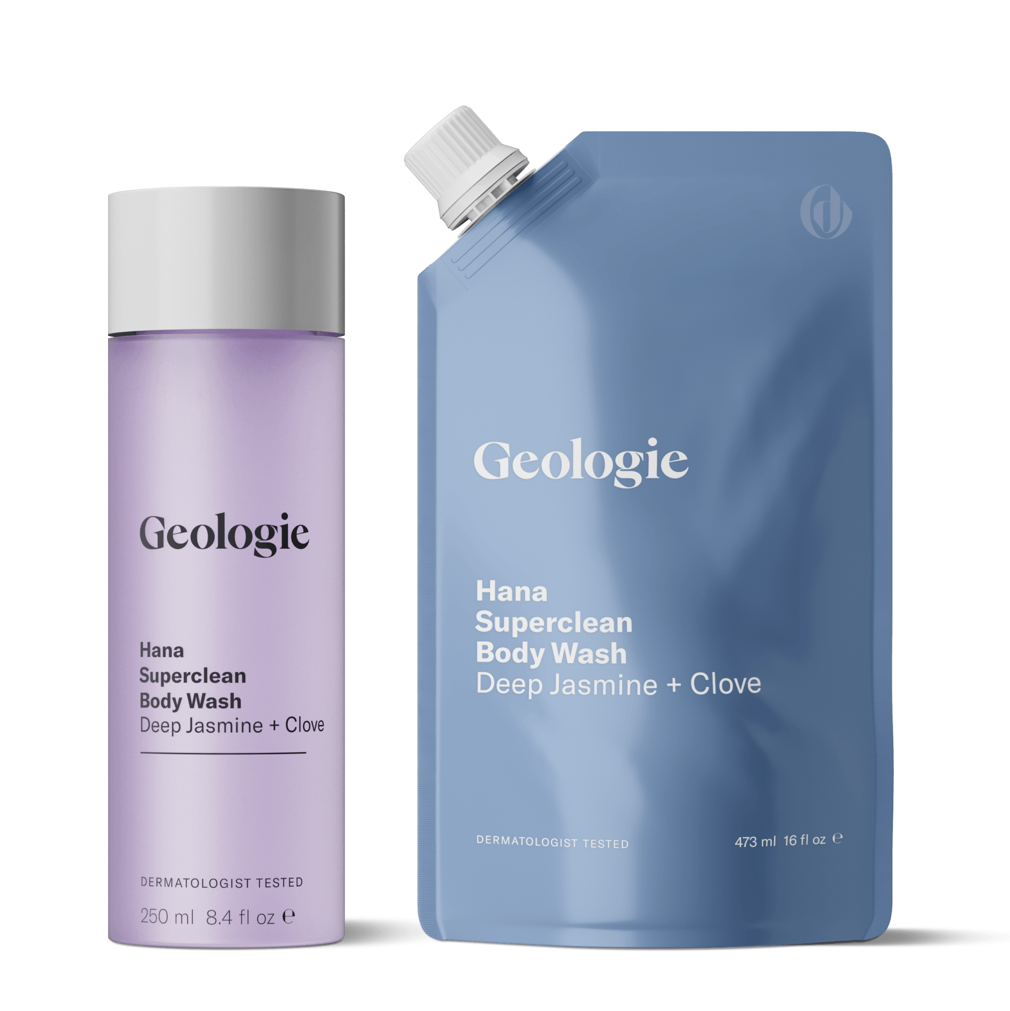 Hana - Superclean Body Wash - Bottle + Refill Pouch | Prevention Shop